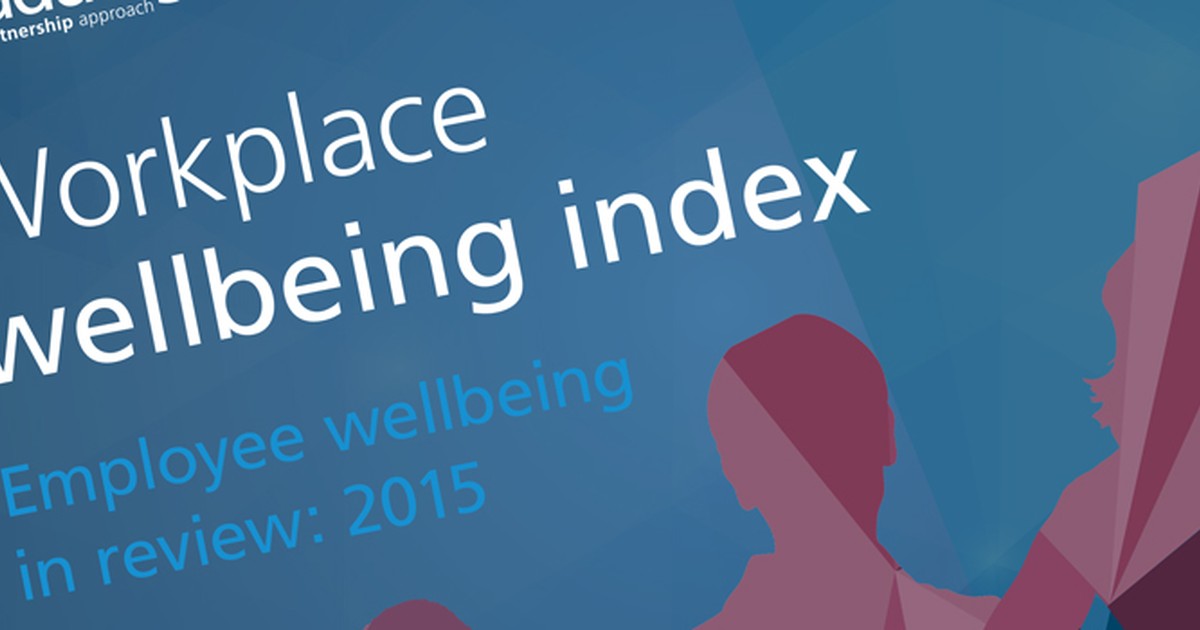 Workplace wellbeing index: employee wellbeing in review - Research ...