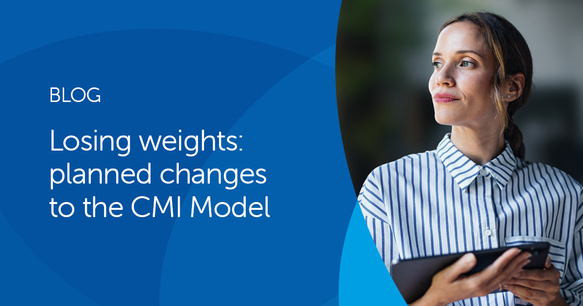 Losing weights: planned changes to the CMI Model - Blog | Barnett ...