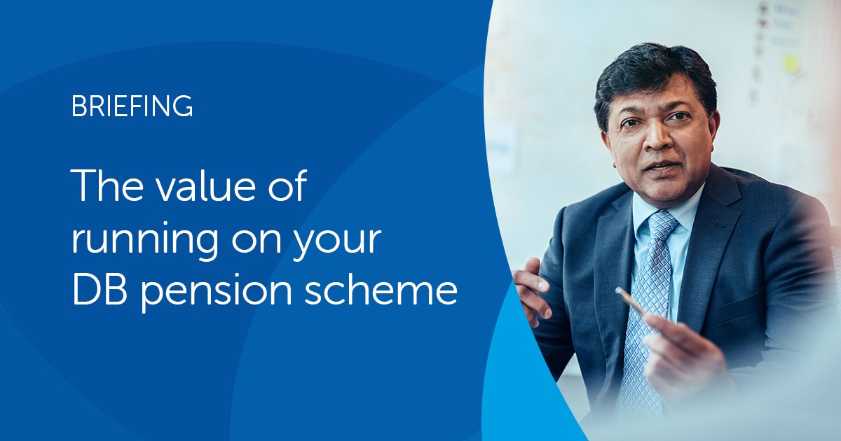The value of running on your DB pension scheme - Briefings | Barnett ...