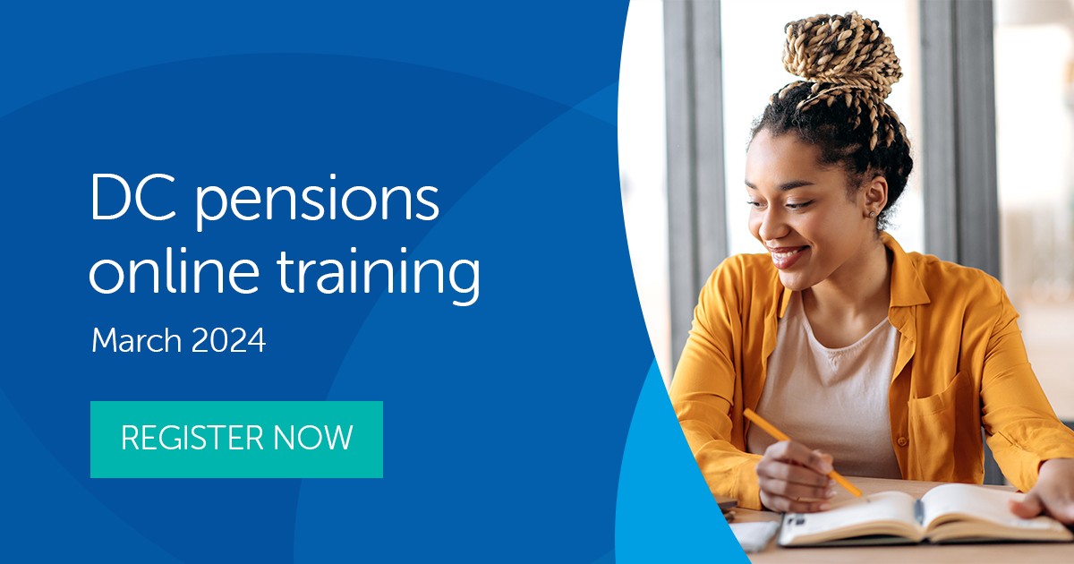 DC Pensions Training | March 2024 | Barnett Waddingham