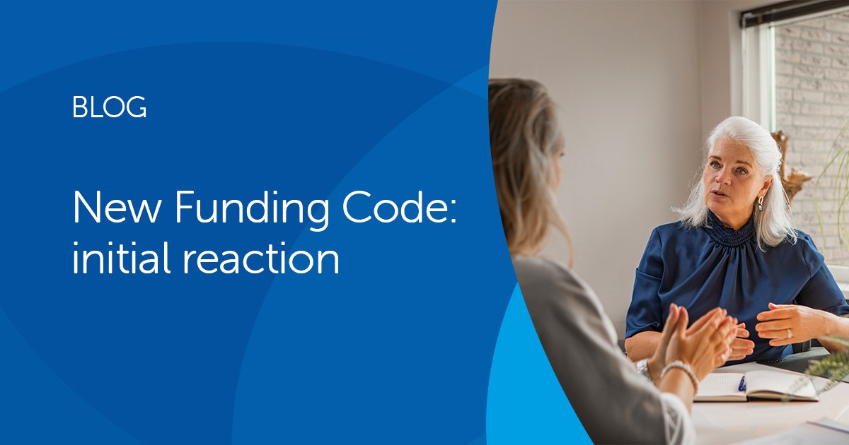 New Funding Code: initial reaction - Blog | Barnett Waddingham