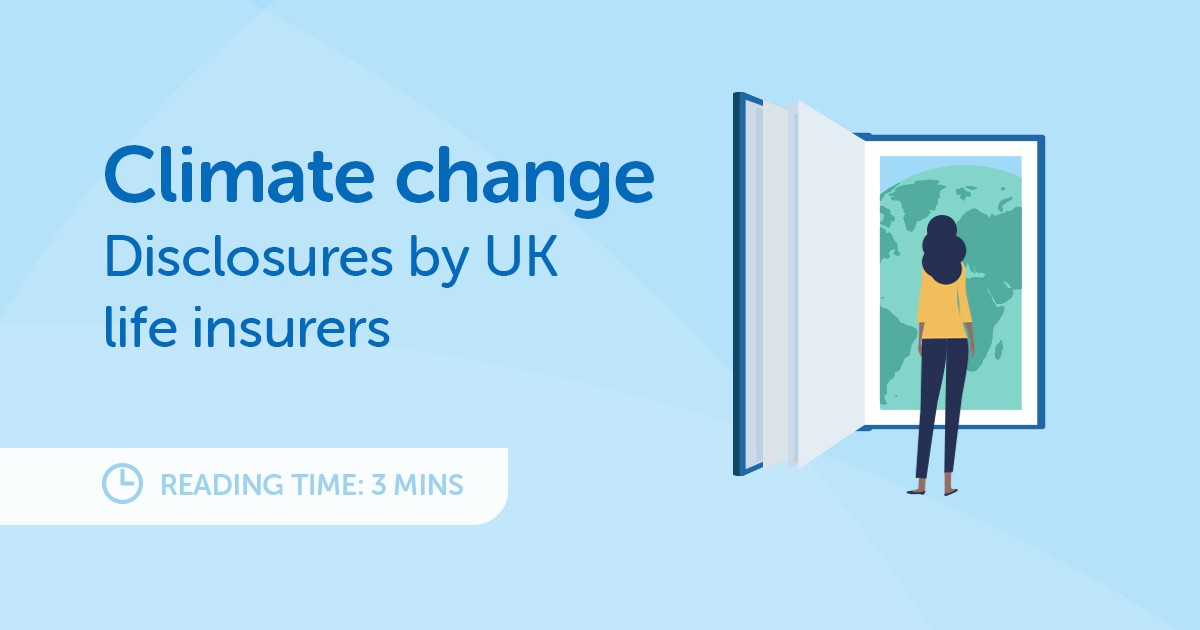 Climate Change: disclosures by UK life insurers - Blog | Barnett Waddingham