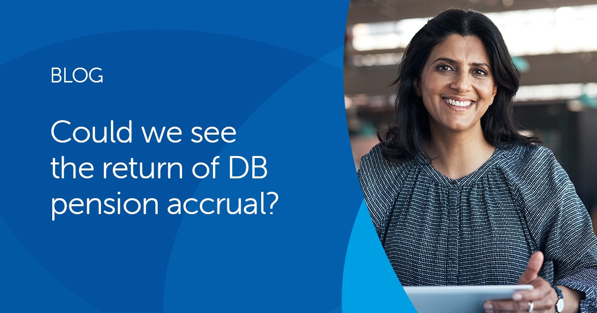 Could we see the return of DB pension accrual? - Blog | Barnett Waddingham
