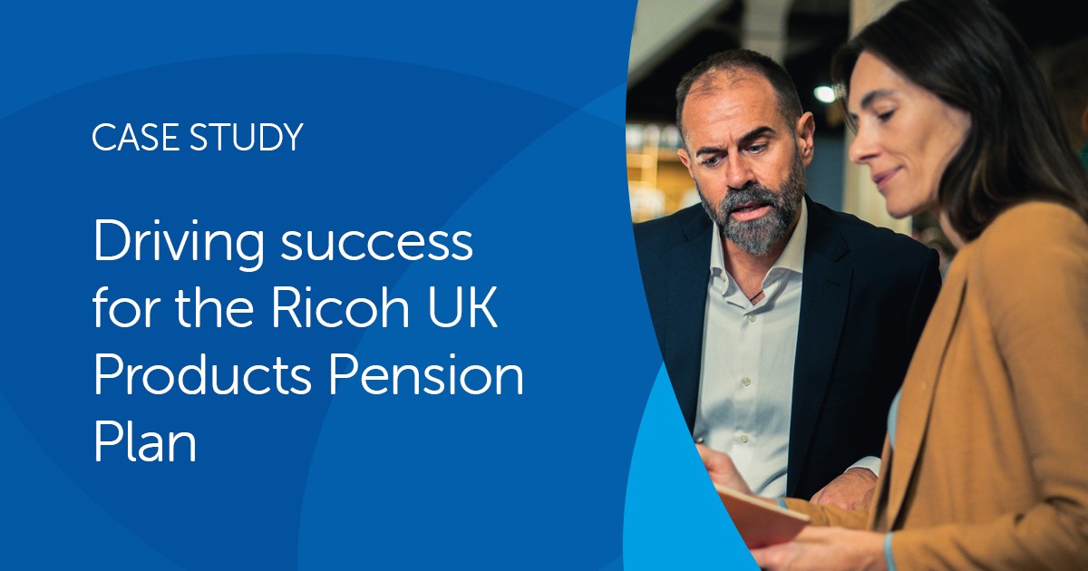 Driving success for the Ricoh UK Products Pension Plan - Case studies | Barnett Waddingham