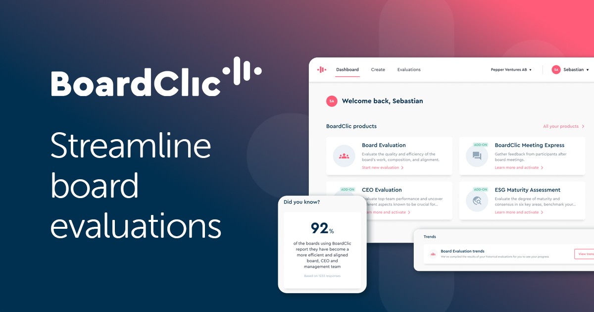 BoardClic - Streamlined digital board evaluations | Barnett Waddingham