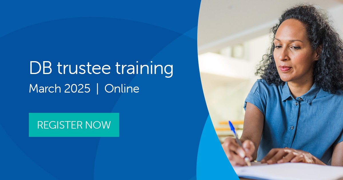 DB trustee online training sessions | Barnett Waddingham | Barnett ...